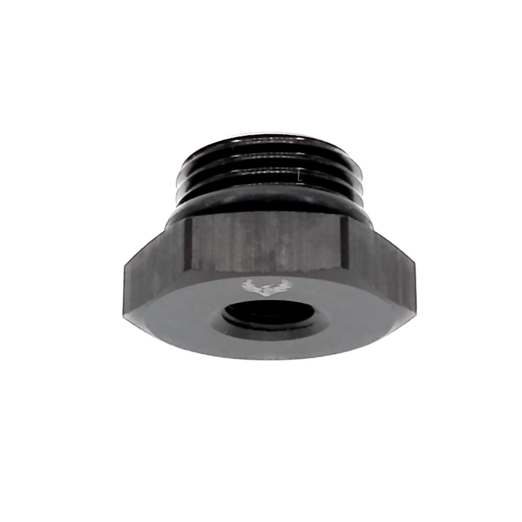 Straight Thread O-Ring Plug -08 with 1/8 Port - Phenix Industries